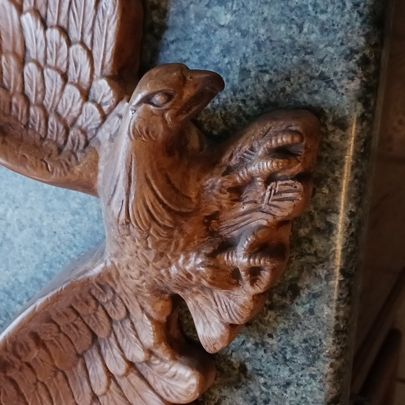 not signed | Wall Decor | Home Over The Door Wooden Eagle | Poshmark